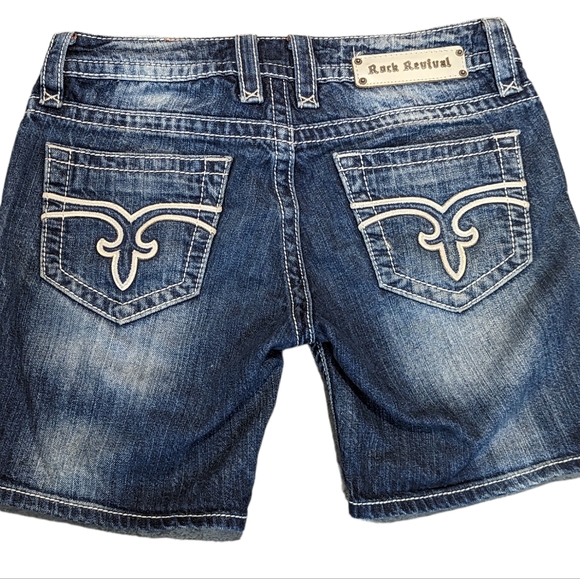 Rock Revival | Shorts | Rock Revival Emilie Denim Shortssize 28 | Poshmark